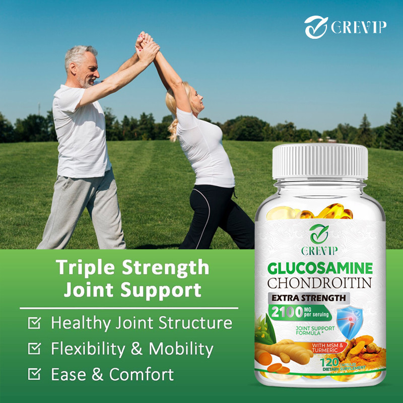 GREVIP Glucosamine Chondroitin - Joint Health Support Supplement ...