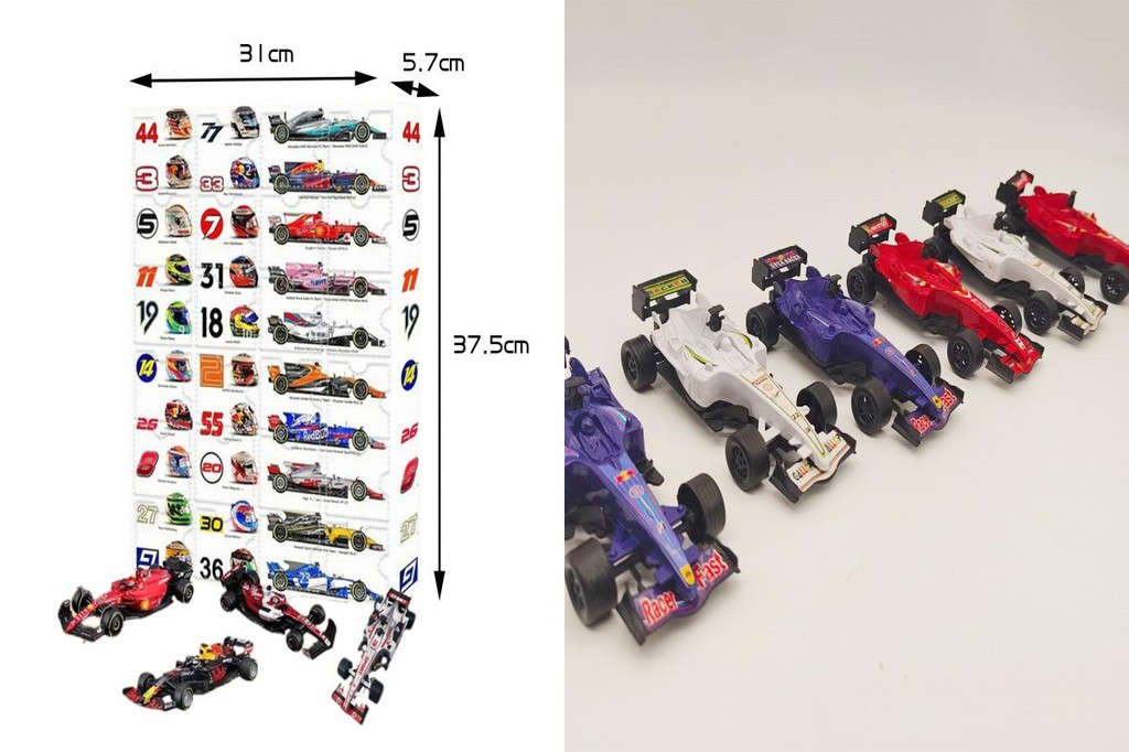 [Burbuerry] Racing Car Model Kit Kids Mini Racing Model Mini Racing Car ...