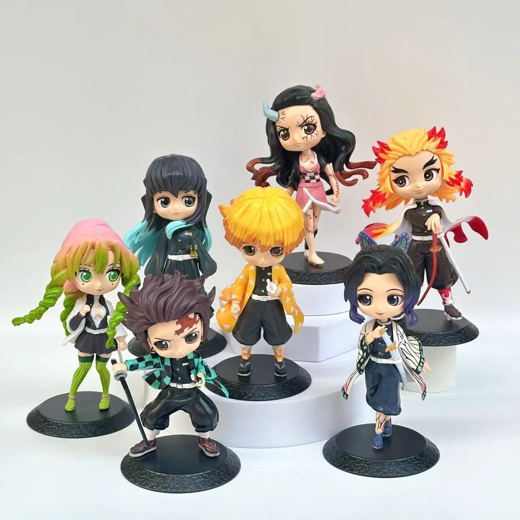 Demon Slayer Pvc Anime Figures With Vivid Sculpting For Collectors And ...