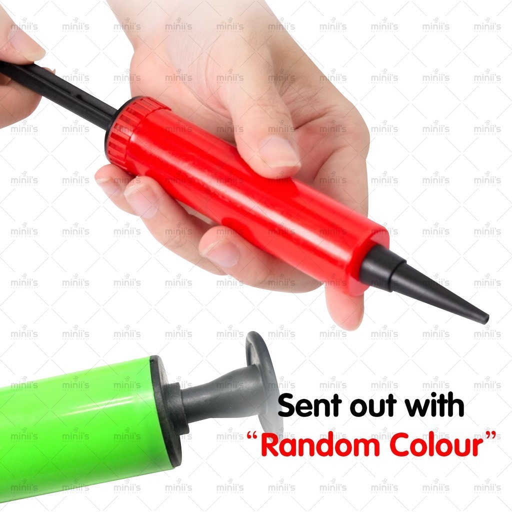 MINIIS PARTY Balloon Pump Balloon Hand Pump Balloon Small Hand Pump ...