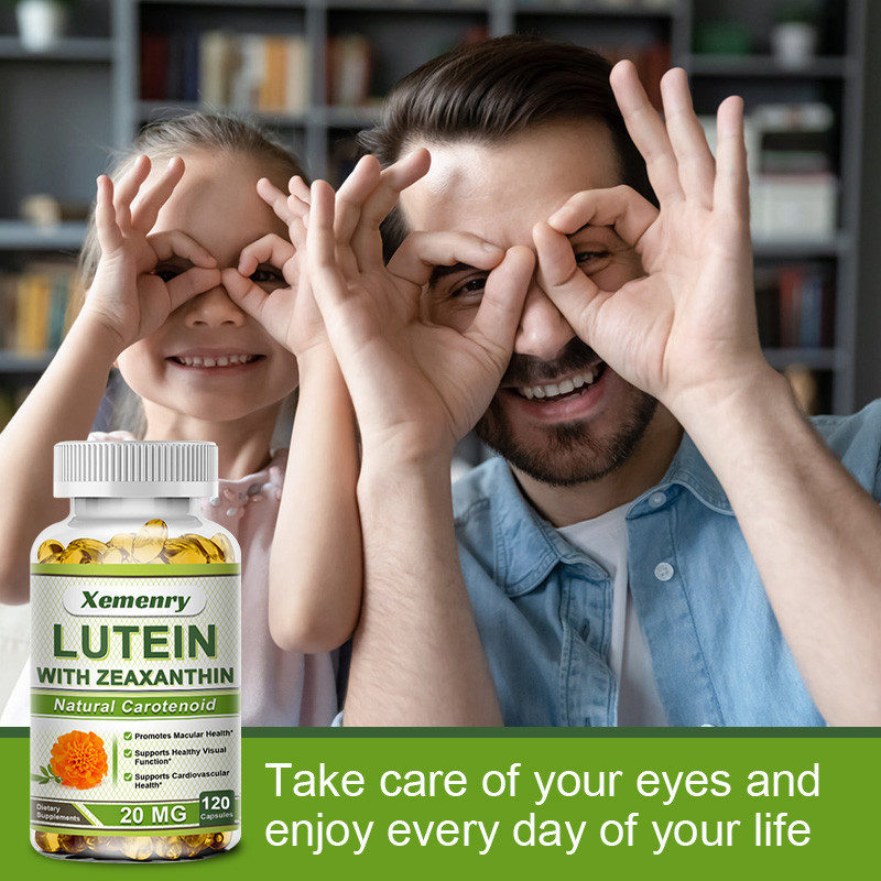 Lutein Vision Dietary Supplement - Contains zeaxanthin, an eye vitamin ...
