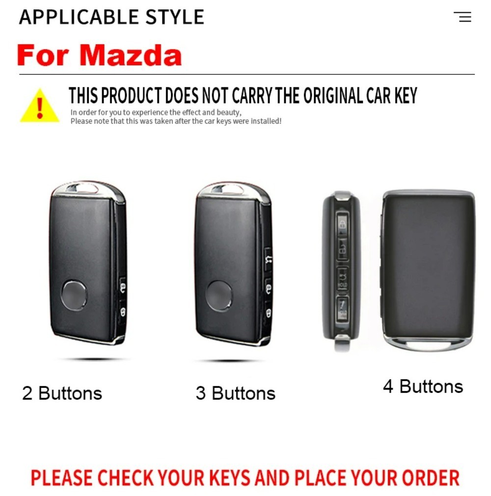 FT Luminous Silicone Zinc Alloy Smart Car Key Fob Case Cover Keychain ...