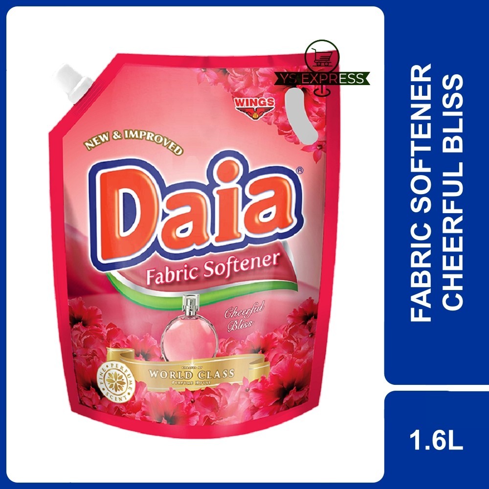 DAIA Fabric Softener Created by World Class Perfume House Cheerful Bliss 1.6L - Pelembut Fabrik ...