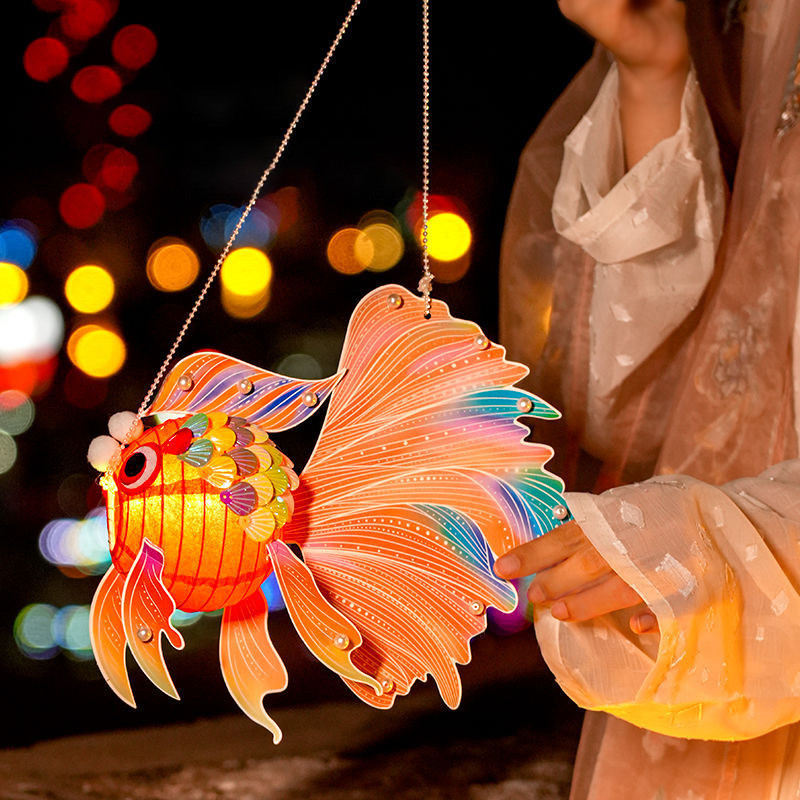 2025 Mid Autumn Lanterns Colorful Fish Lantern For Festive Decor DIY ...