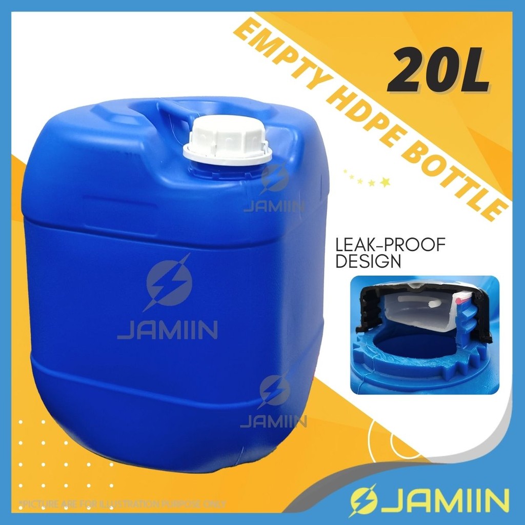 20L Drum Bottle New Container HDPE Bottle Tong Air Besar Bekas Simpan ...