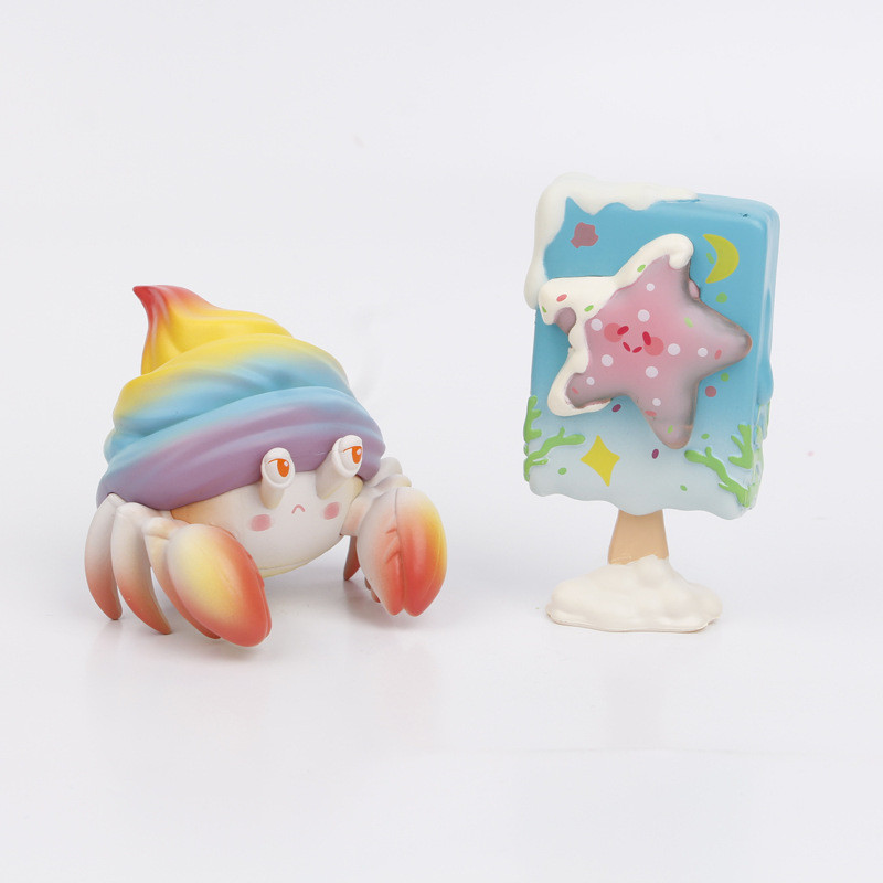 Playful Fun And Sea Creature Ice Cream Minis For Blind Collectors Box ...