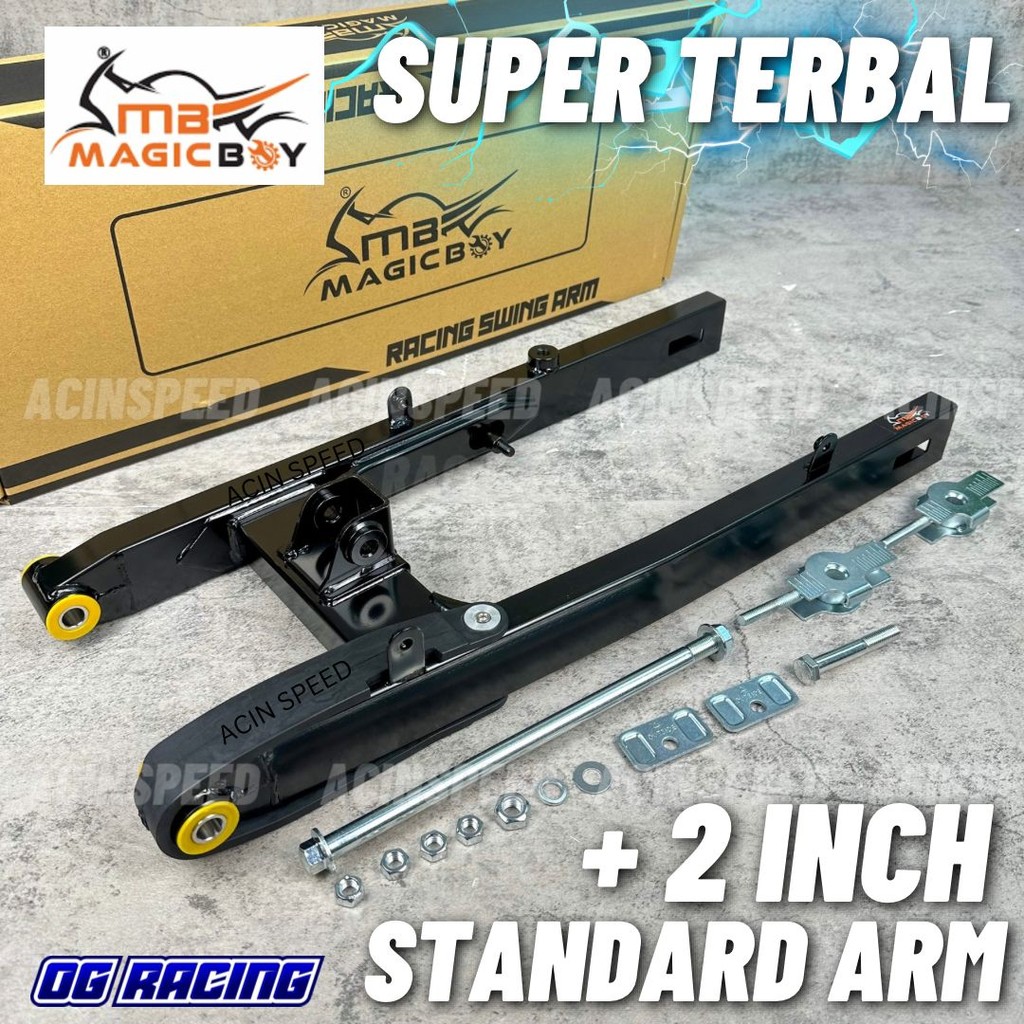 Magic Boy Standard Swing Arm + 2Inch Y16 Y16 LC135 V1-V8 RS150 RSX150 ...