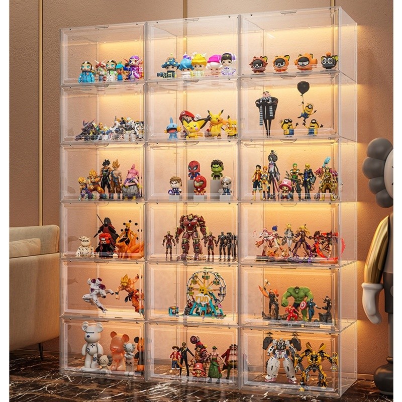 Bubble Bookshelf Storage Blind Rack Mart Box Handmade Display Cabinet ...