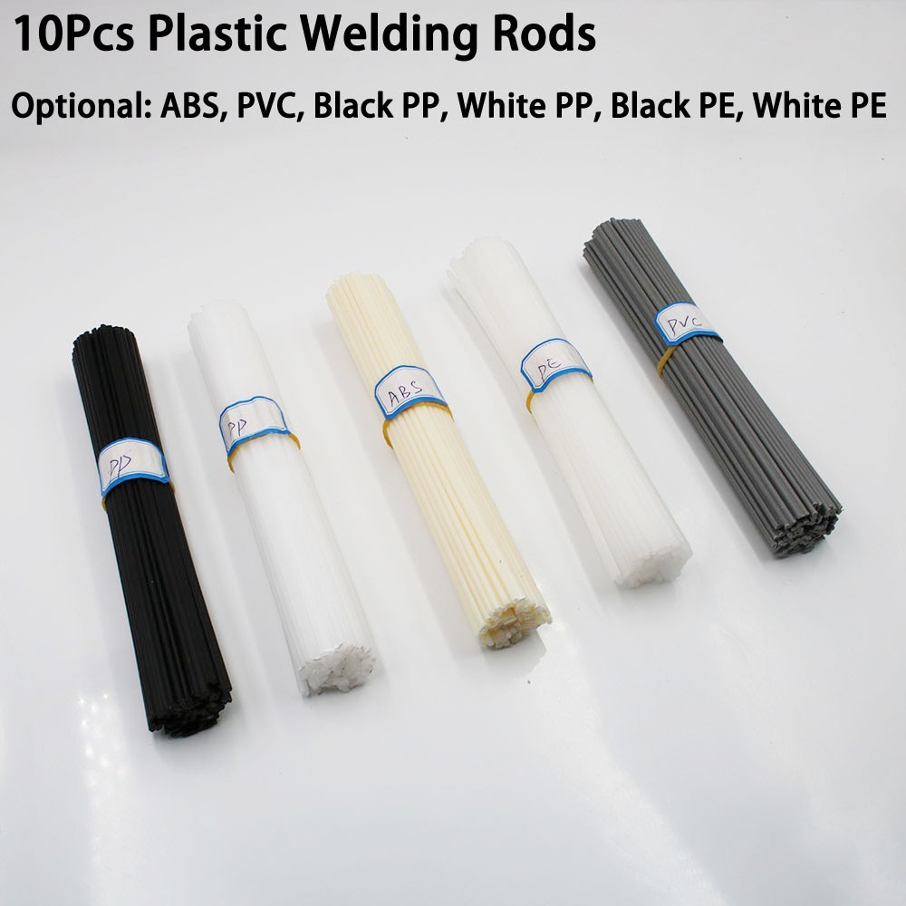 [LUMY] 10Pcs 9.84 Inch Plastic Welding Rods ABS/PP/PVC/PE Welding ...
