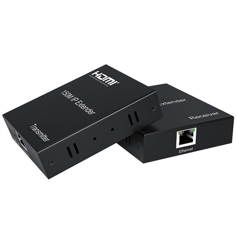 150M HDMI Extender over IP /TCP Rj45 Cat5e/6 1080P HDMI Ethernet Video ...