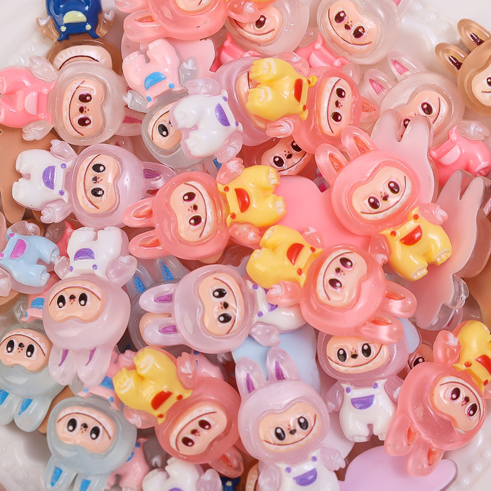 Ice Translucent 3D LABUBU - Cute Doll Gift Diy Pendant Accessories ...