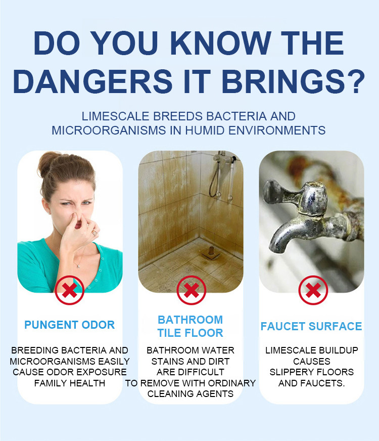 [99.9% Sterilization] Bathroom Cleaning Spray/Foam Mousse Antibacterial ...