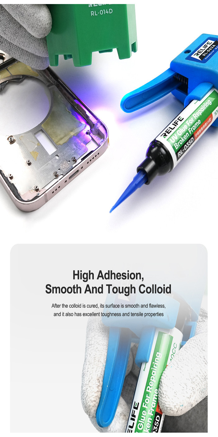 Relife RL-035D mobile phone repair middle frame broken button collapse ...