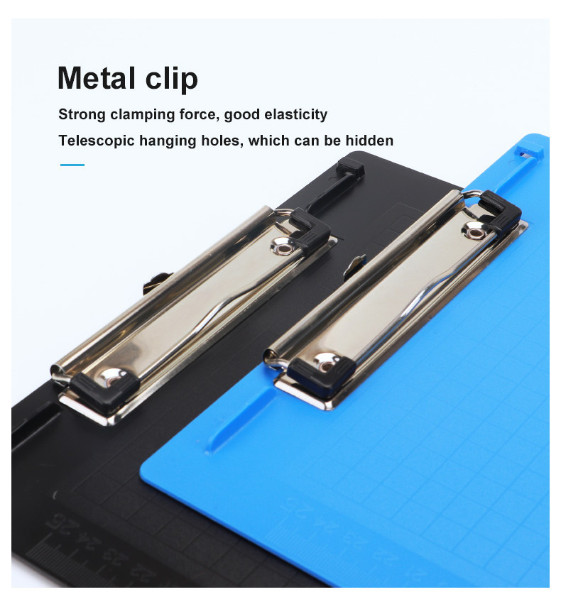 BAOKE A4 Clip File Folder PVC Board Document Folder Report Cover BJ1291 ...