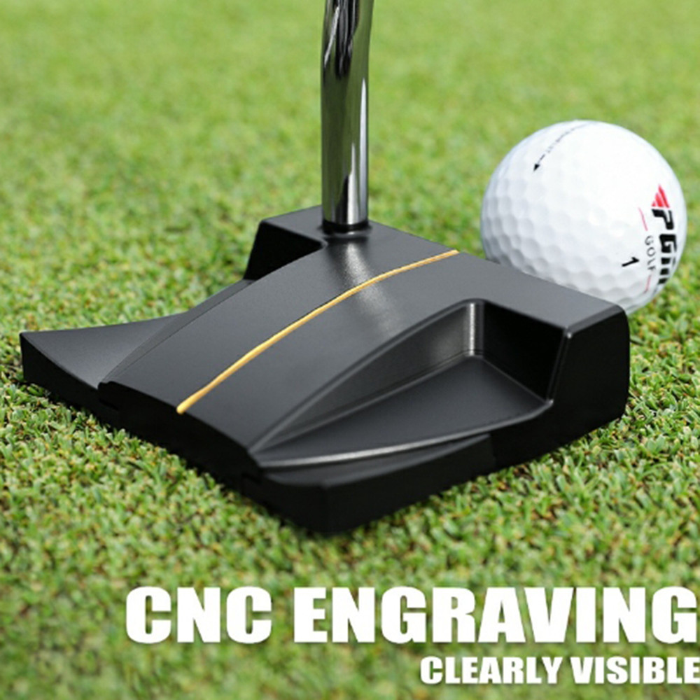 Golf Putter,Stainless Steel Practice Clubs With Aiming Line For Men,Low ...
