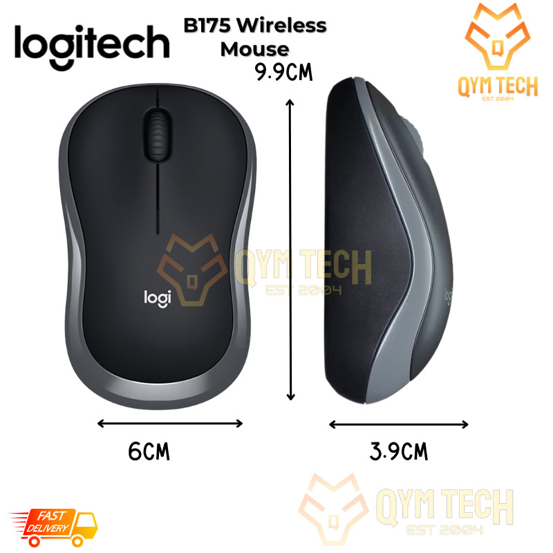 LOGITECH B175 WIRELESS USB OPTICAL MOUSE | Shopee Malaysia