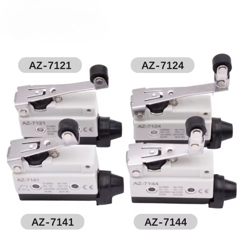 AZ Series Microswitch 10A 250VAC Waterproof Travel Micro Switch Limit Switch Mini Horizontal ...