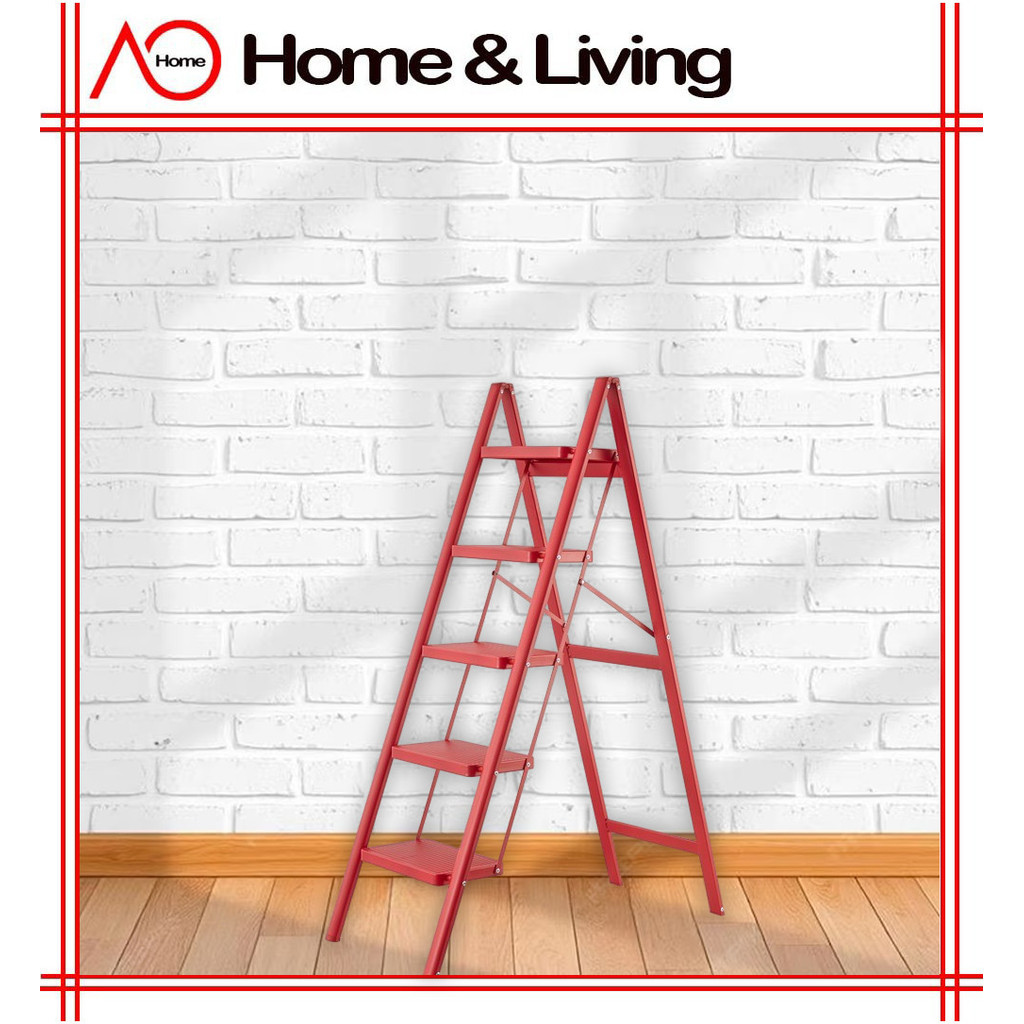 AO Home Household Thickened Folding Ladder Multifunctional Ladder ...