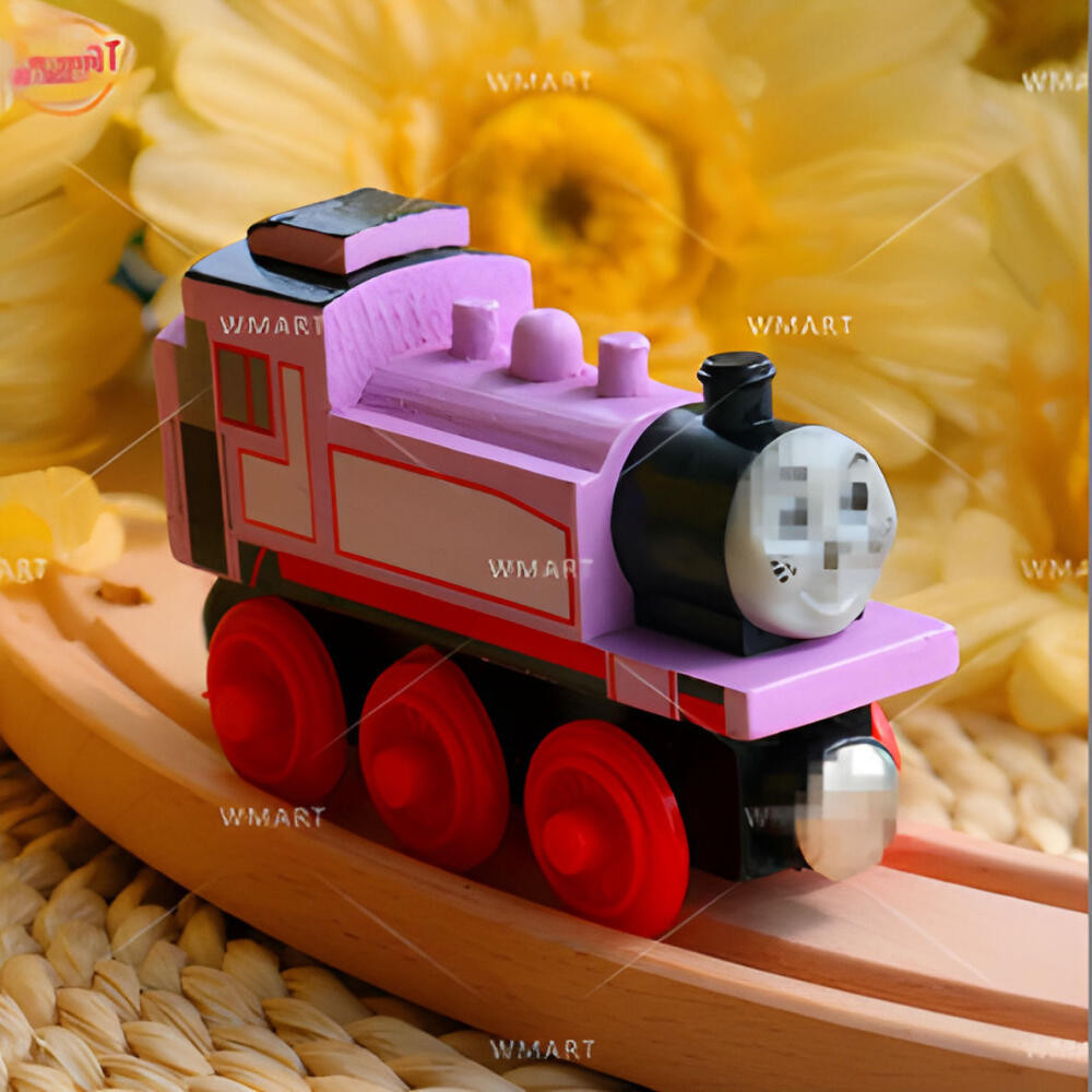 Toy Toma train set, wooden alloy locomotive, regenerative magnetic ...