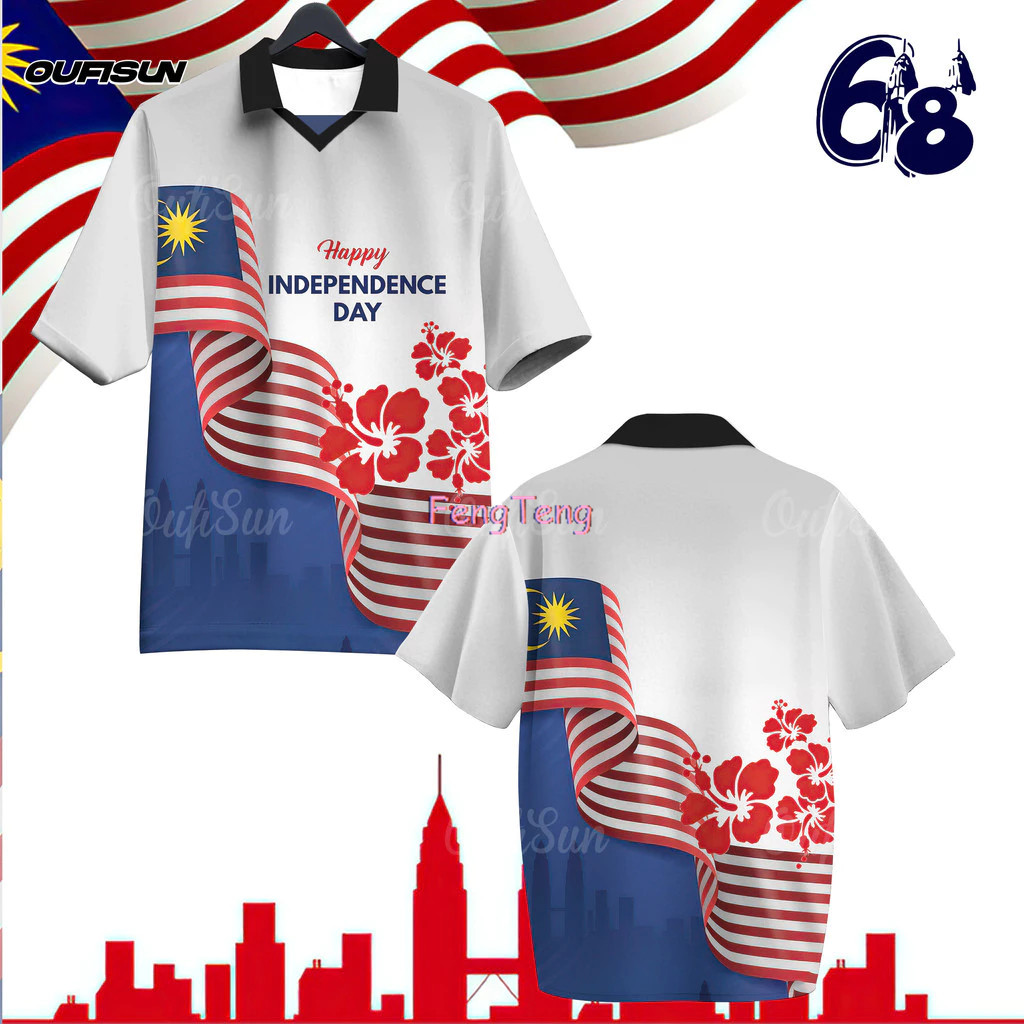 [Free Custom] 2025 Baju Merdeka Budak Lelaki Malaysia 68th Special ...