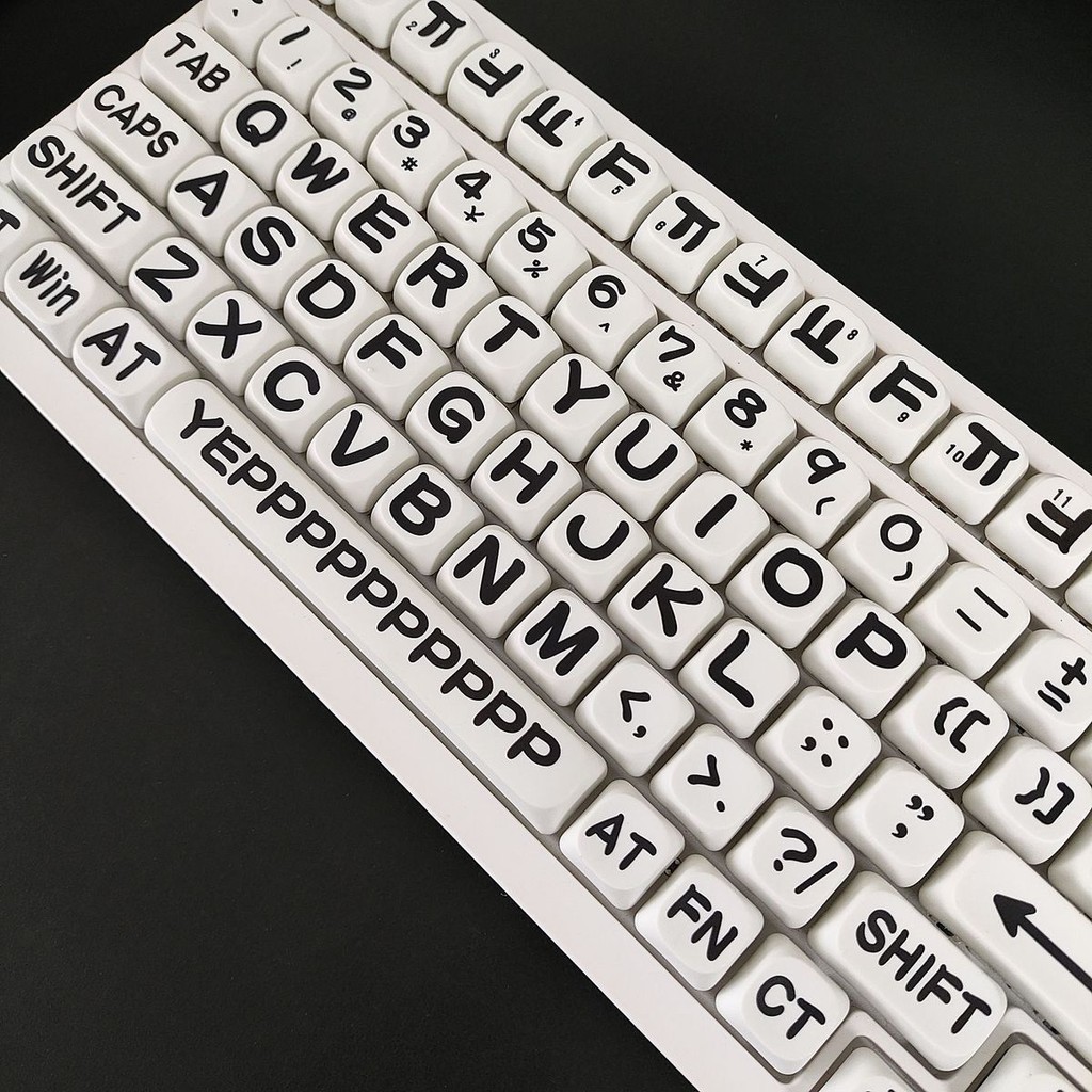 【Super Big Letter】Animal Party Keycap XDA Profile PBT Dye Sublimation ...