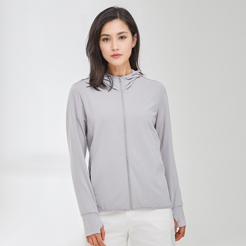 S-4XL Hat Coat UV Sun Protection Coats Long Sleeve Anti Ultraviolet Hooded Sportswear Light and ...