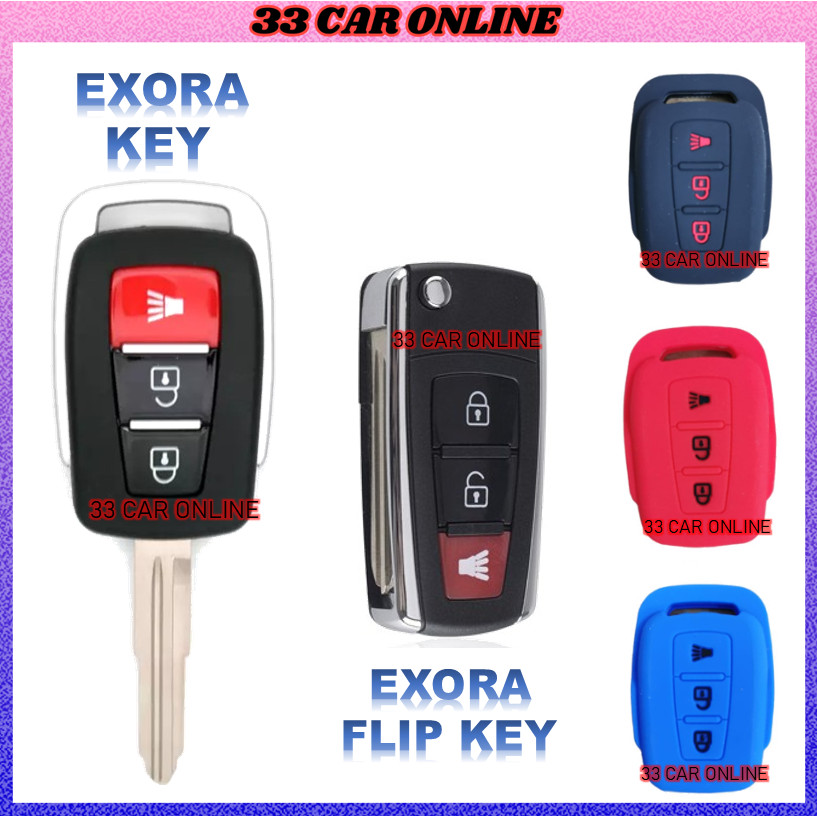Proton Exora Flip key Remote Key Case Shell | Shopee Malaysia