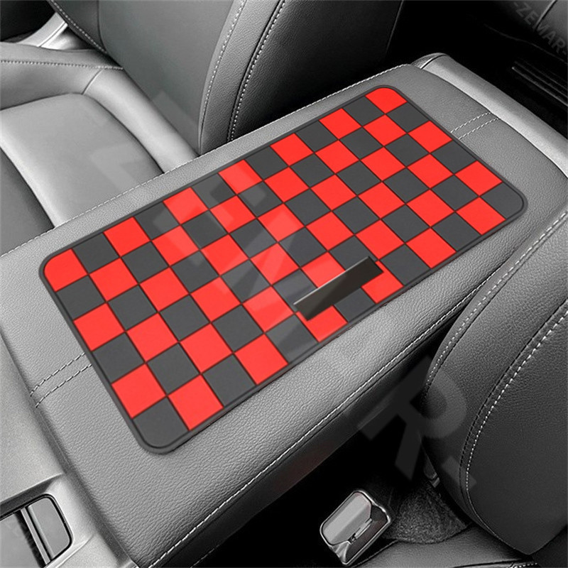 ISUZU New Car Dashboard Anti Slip Pad Silicone Plaid Instrument Panel ...