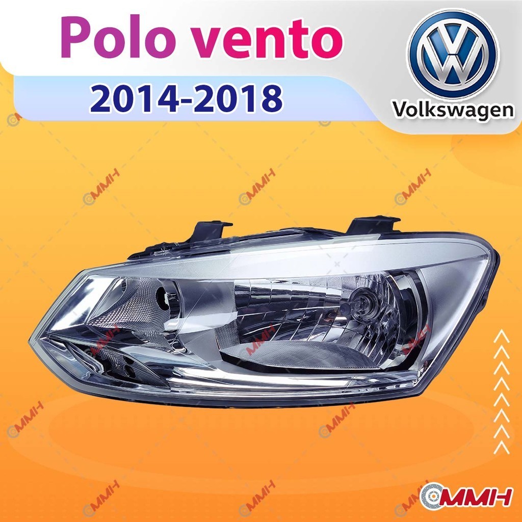 Volkswagen Polo 2014-2018 Polo Vento Headlamp Headlight Sedan&Hatchback ...