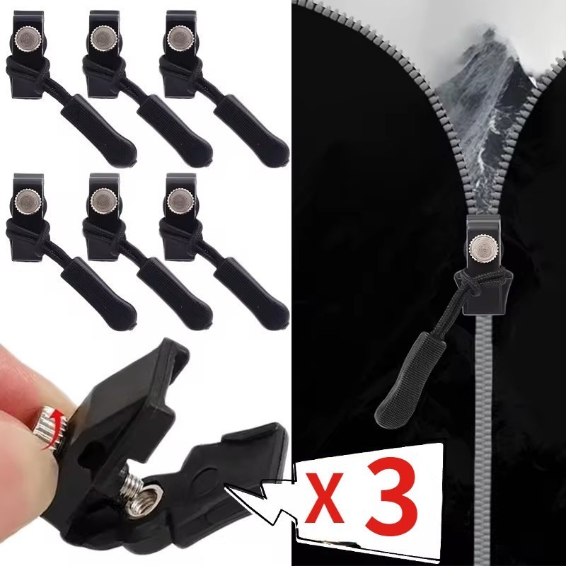 Universal Instant Zipper - For Jacket, Luggage Bag - Replacement Zipper ...