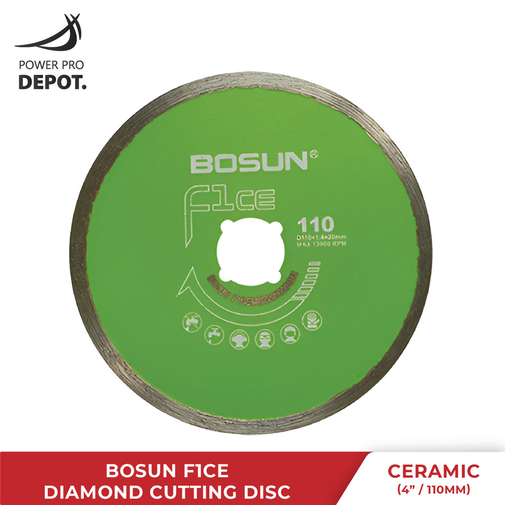 Bosun 4"/110mm Tile Marble Ceramic Cutter Tool Hardness Tiles Diamond ...