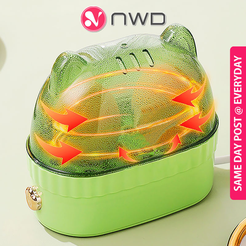𝟮 𝗘𝗚𝗚𝗦 𝗢𝗡𝗖𝗘 》Mini Portable Egg Boiler Food Heater Steamer Multifunction ...