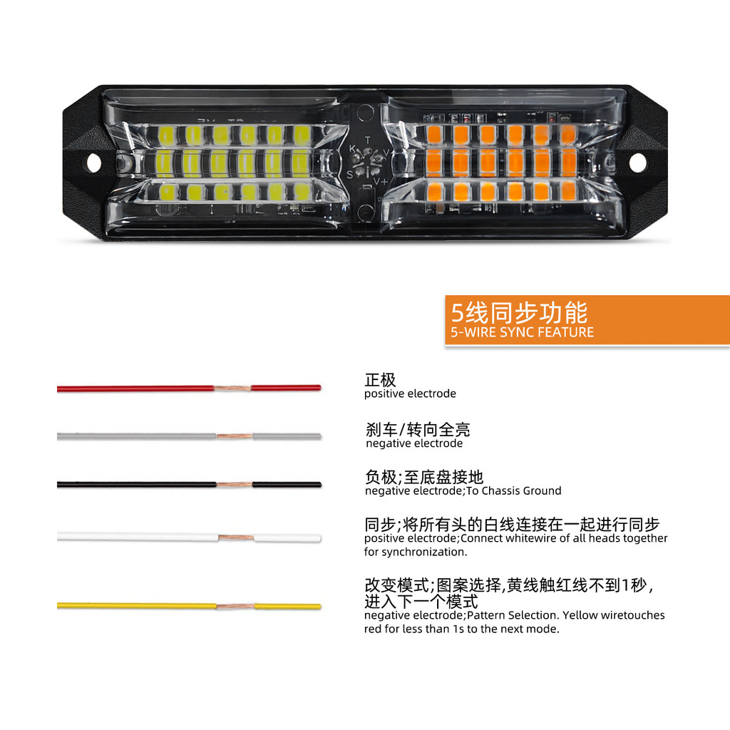 12led China Network Strobe Light Warning Light Strobe Side Grille ...
