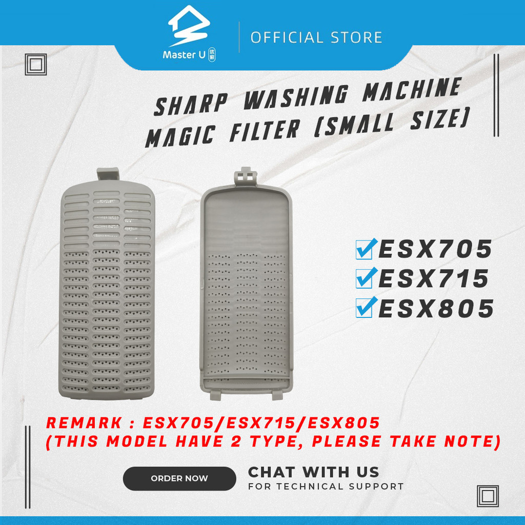 SHARP WASHING MACHINE MAGIC FILTER (SMALL SIZE) - ESX705/ESX715/ESX805 ...