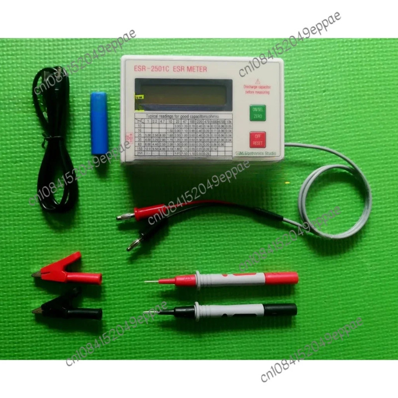 ESR Measurement Special Meter, ESR-2501C Online Capacitance ESR Tester ...
