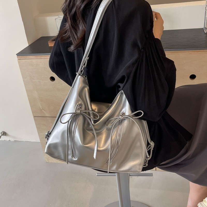 Korean New Style Bowknot Backpack Korean Style Large Capacity Tote Bag ...