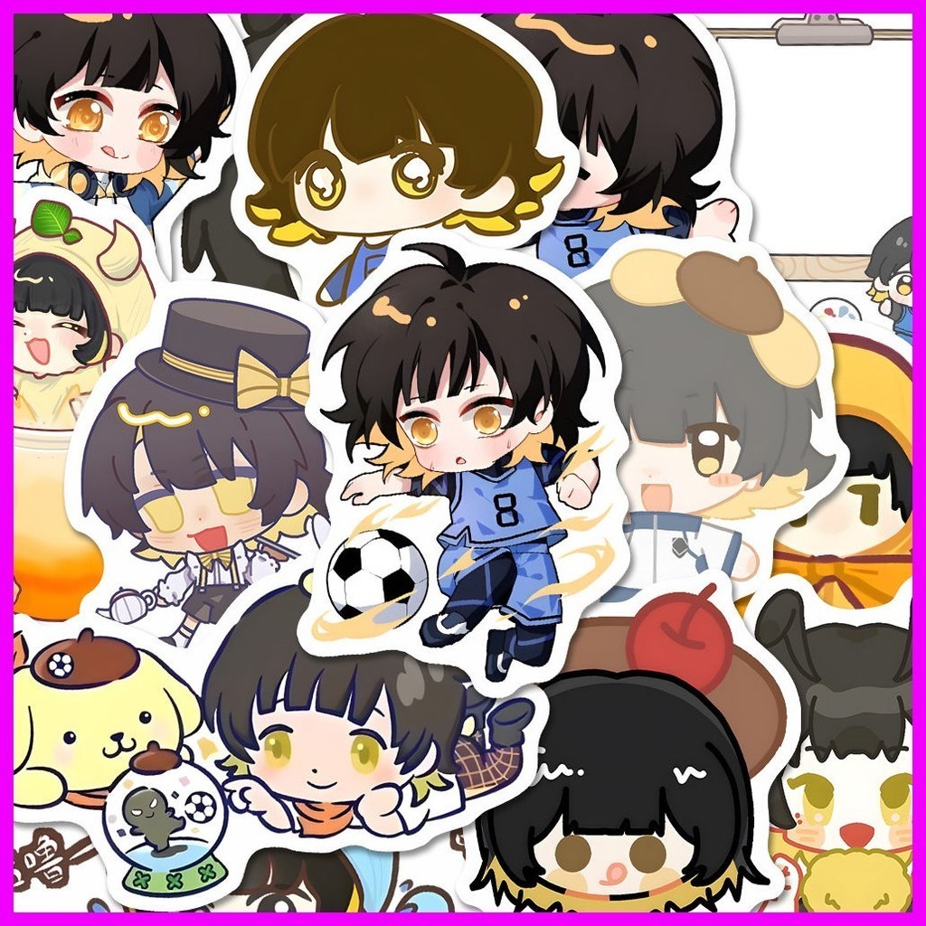Stickers Blue Lock (54 Sheets) Bachira Meguru Blue Lock (54 Sheets ...