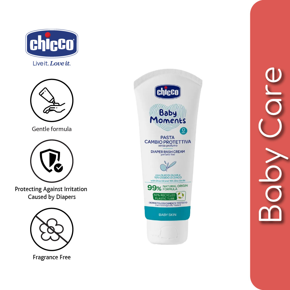 Chicco Baby Moments Diaper Rash Cream (100ml) | Shopee Malaysia