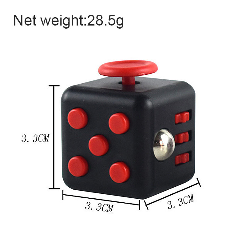 Stress relief dice fingertip magic cube finger dice, anti-anxiety ...