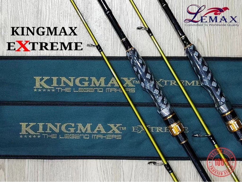 LEMAX KINGMAX EXTREME SPINNING FISHING ROD | Shopee Malaysia