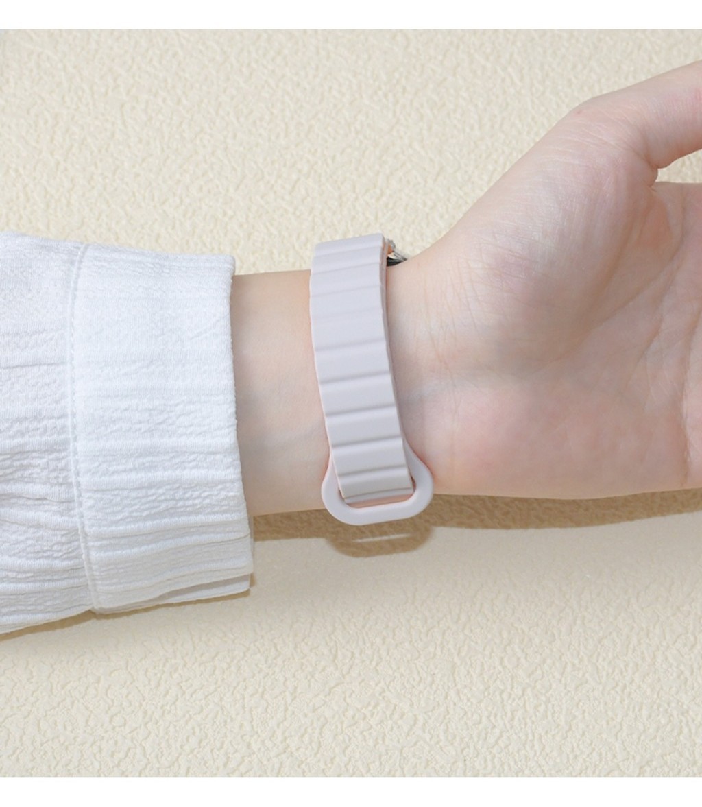 Silicone Magnetic Loop Strap with Case For Samsung Galaxy Fit 3 ...