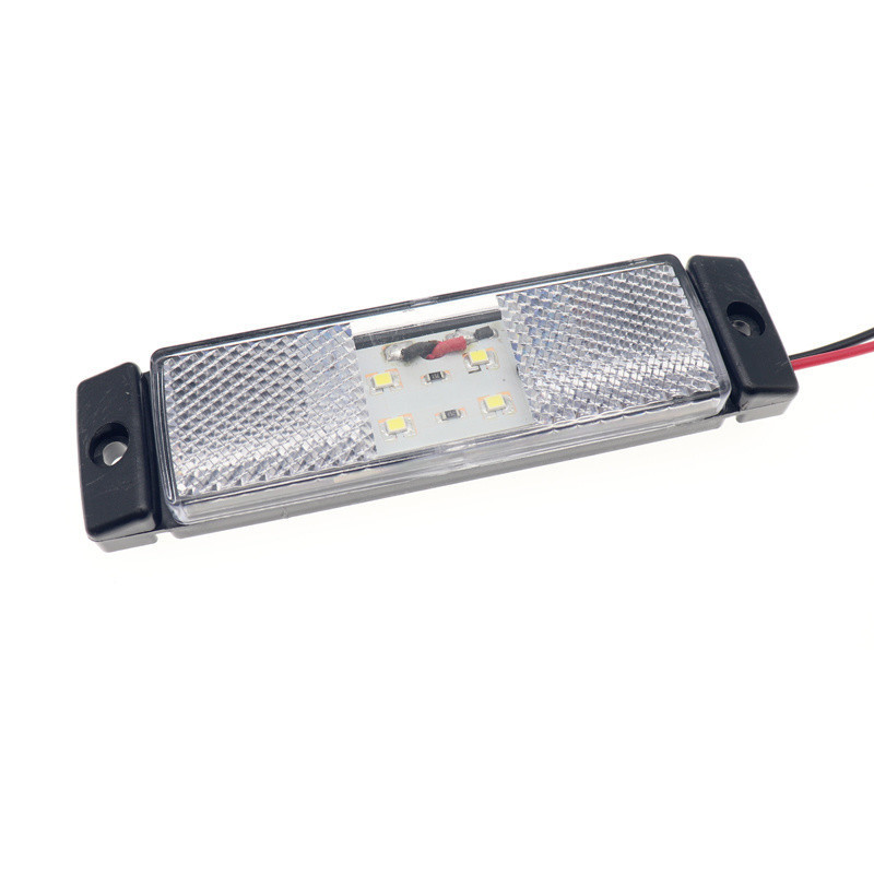 4/6/8/10x 12V 24V 4-LED Side Marker Lights Car Indicator Rear Light ...