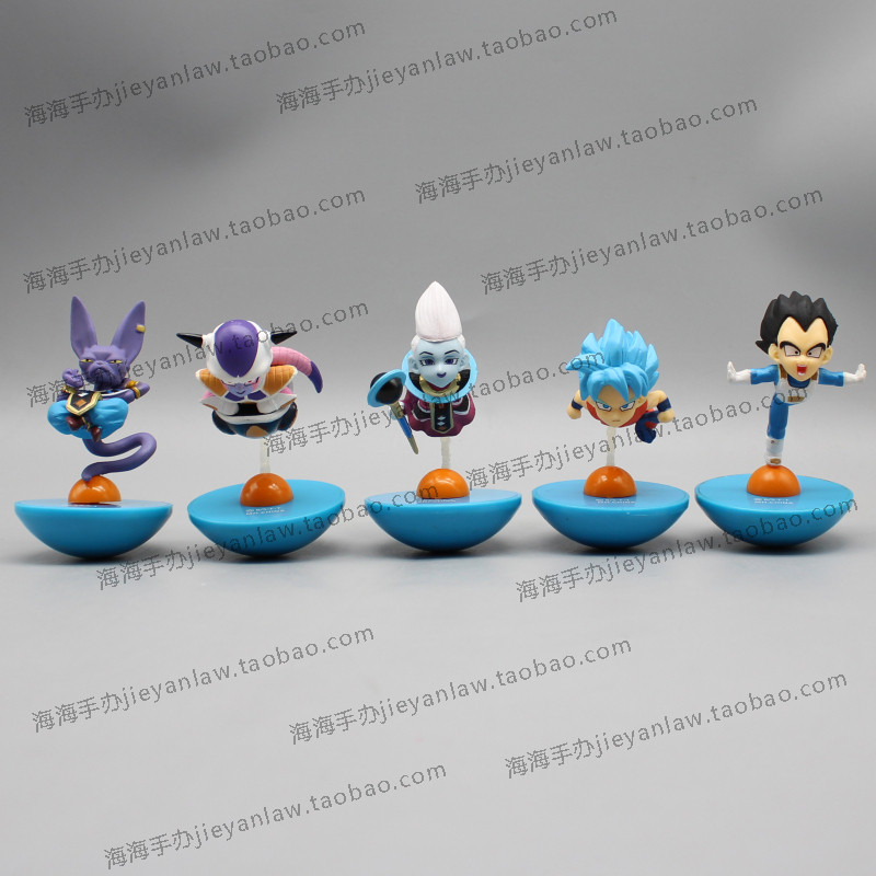 8Cm Whis Figurine Gods Of Destruction Beerus Tumbler Statue Dragon Ball ...