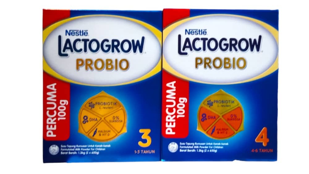 (EXP DATE:07/2025)LACTOGROW PROBIO 3/4 1.2KG+100G | Shopee Malaysia