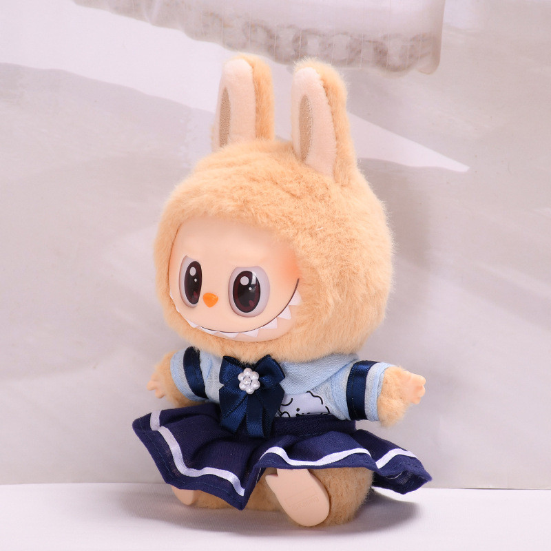 [Clothes only] Labubu v2 sitting party labubu pendant couple uniform ...