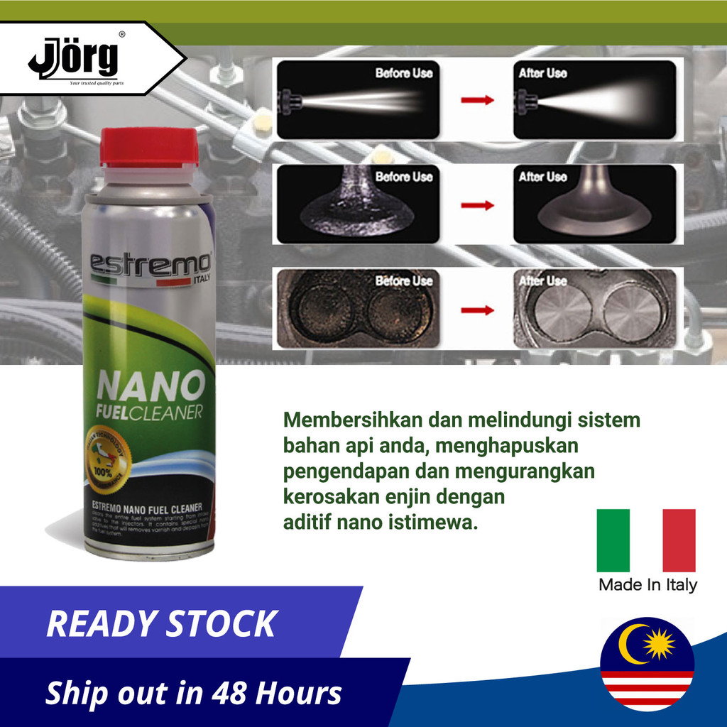 Estremo Nano Fuel Cleaner 250ML | Additives Cleans and Removes Varnish ...