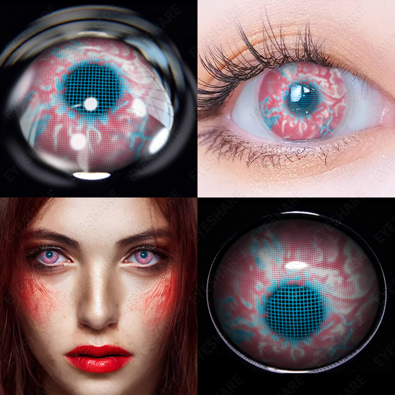 Eyeshare Color Contact Lens Cosplay Halloween Makeup Eyes Cosmetic ...