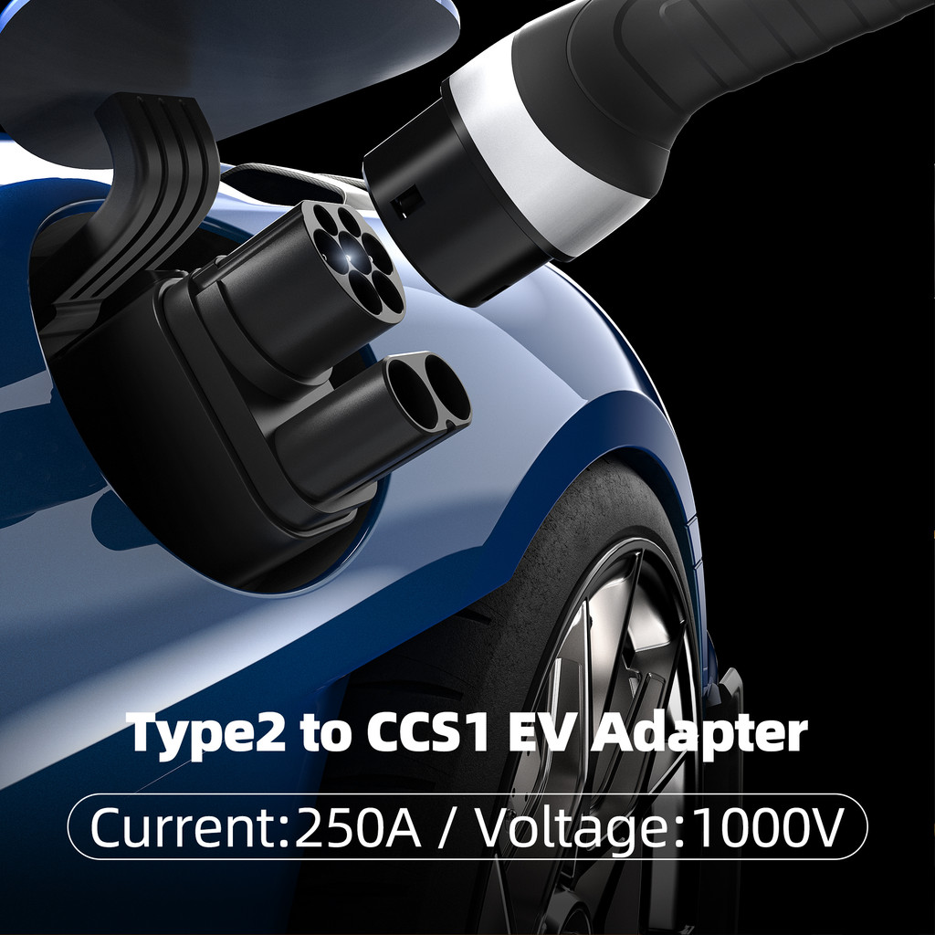 feyree CCS2 to CCS1 Adapter DC Fast EV Charging Adapter From CCS2 to ...