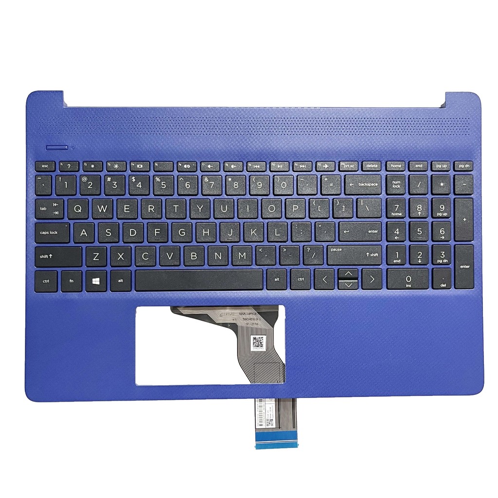NEW US Keyboard for HP 15-EF 15S-EQ 15-DY 15S-FQ Laptop Palmrest Upper ...