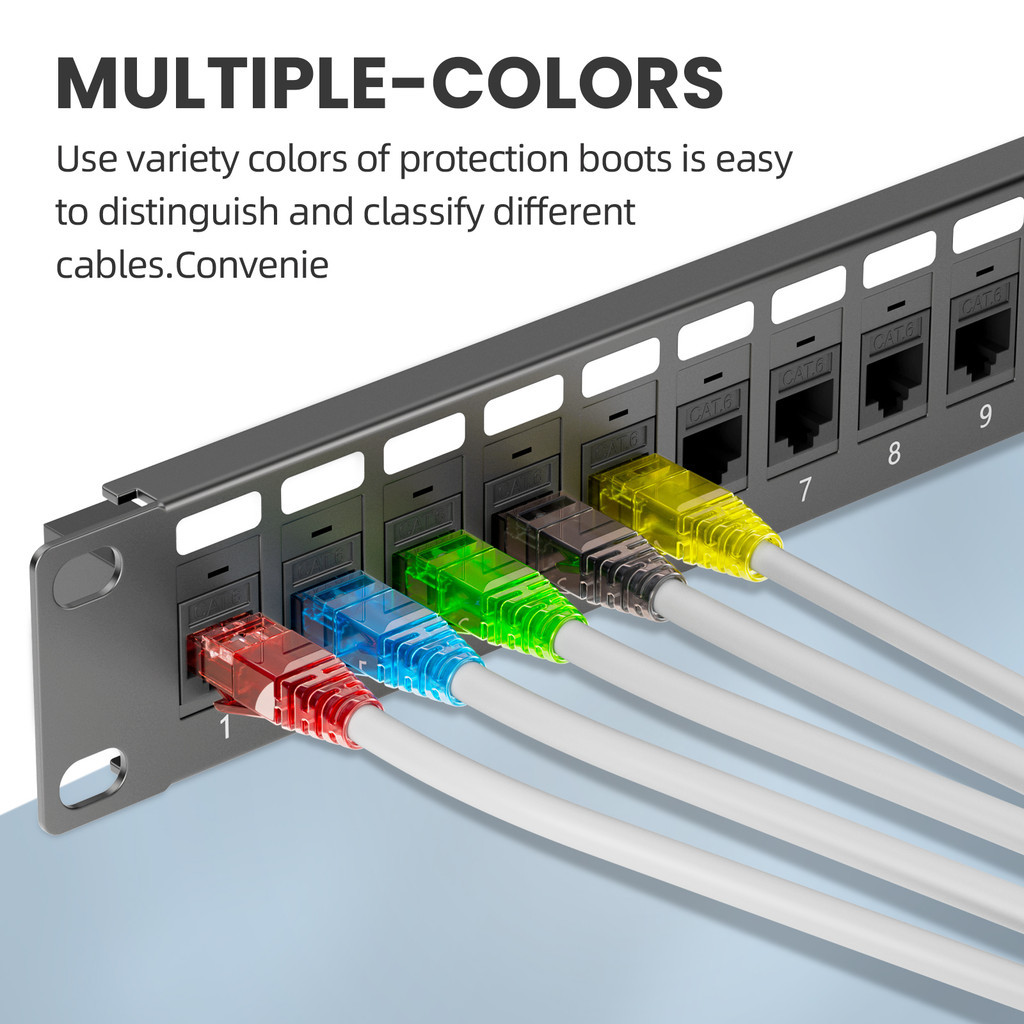 ZoeRax RJ45 Strain Relief Boots CAT6 Ethernet Cable Connector Boot ...